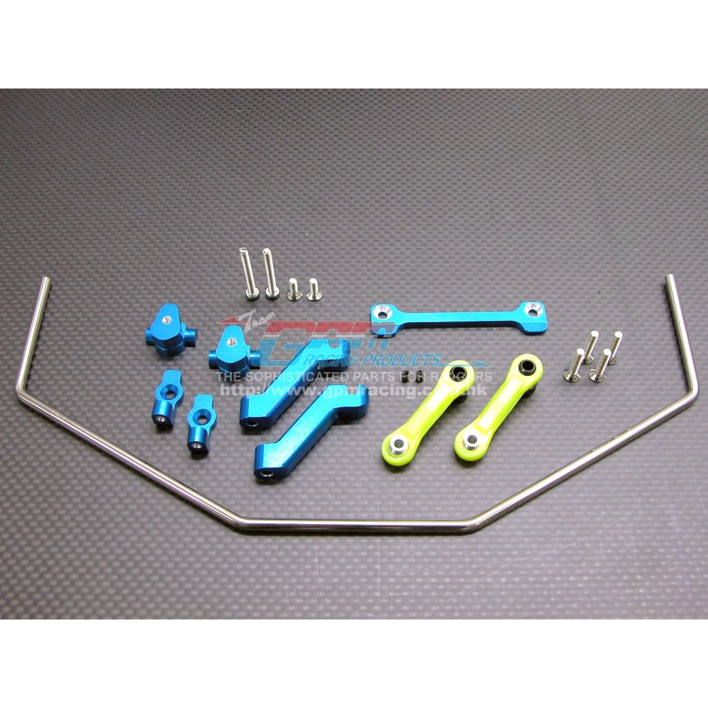 GPM Steel Anti Roll Bar with Alloy Holder for Thunder Tiger MTA4