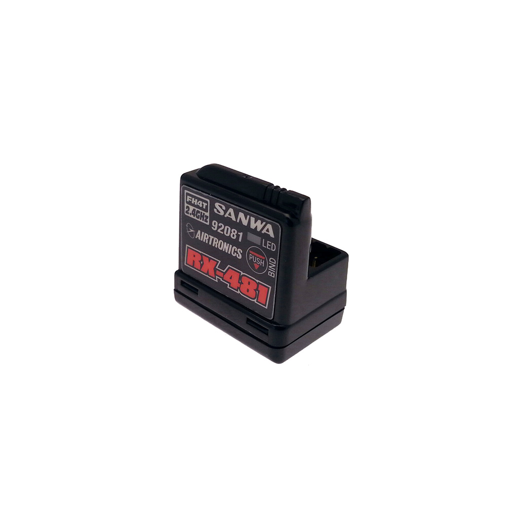 Sanwa RX481 2.4GHZ - FHSS 3/4 Receiver w/Internal Antenna