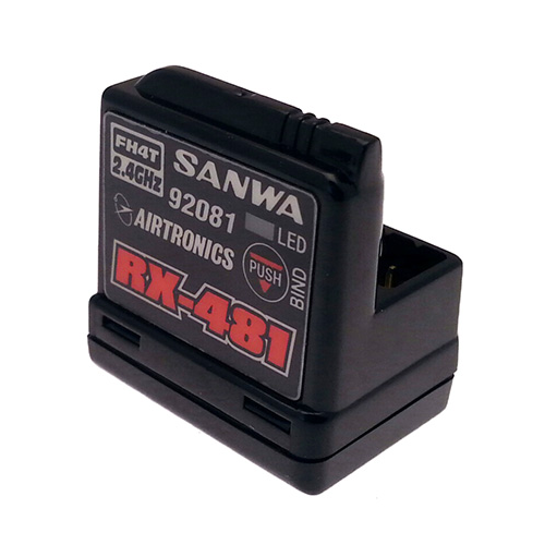 Sanwa Ricevente RX481 2.4GHZ - FHSS 3/4 con antenna interna