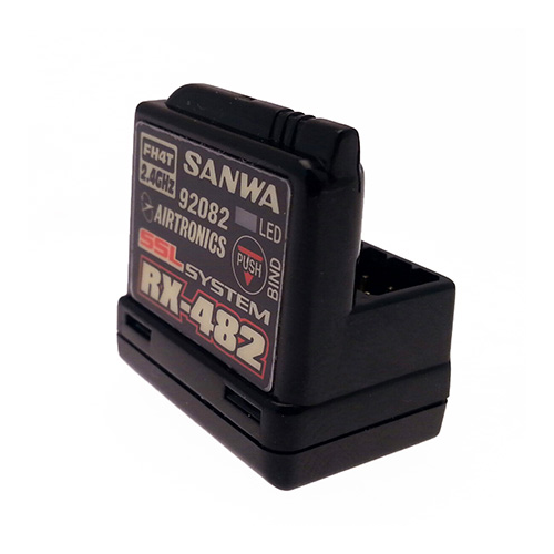 Sanwa RX482 2.4GHZ - FHSS 4 SSL Receiver w/Internal Antenna