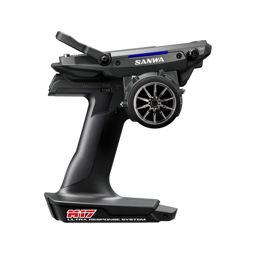 Sanwa M17 FH5 2.4GHz Radio System w/RX491 4-Channel Receiver