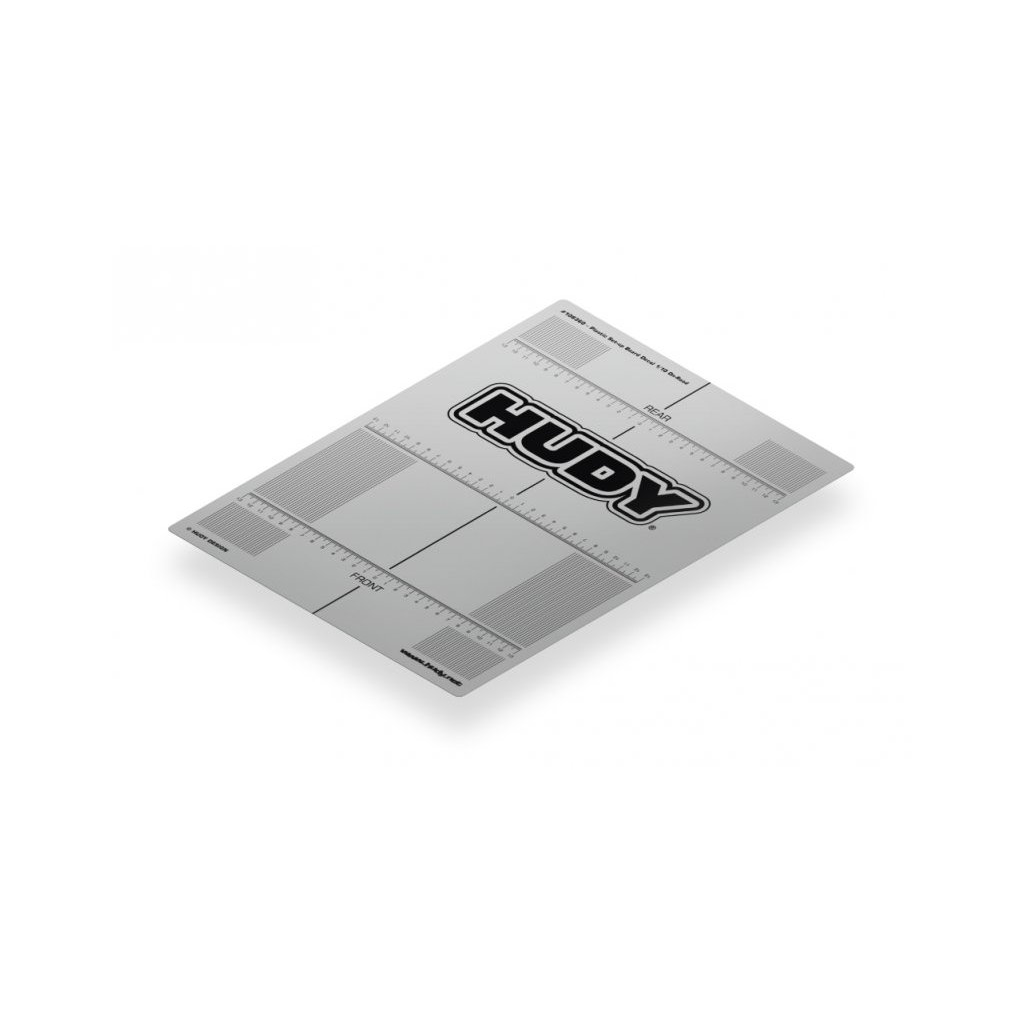Hudy Plastic Set-up Board Decal for 1/10