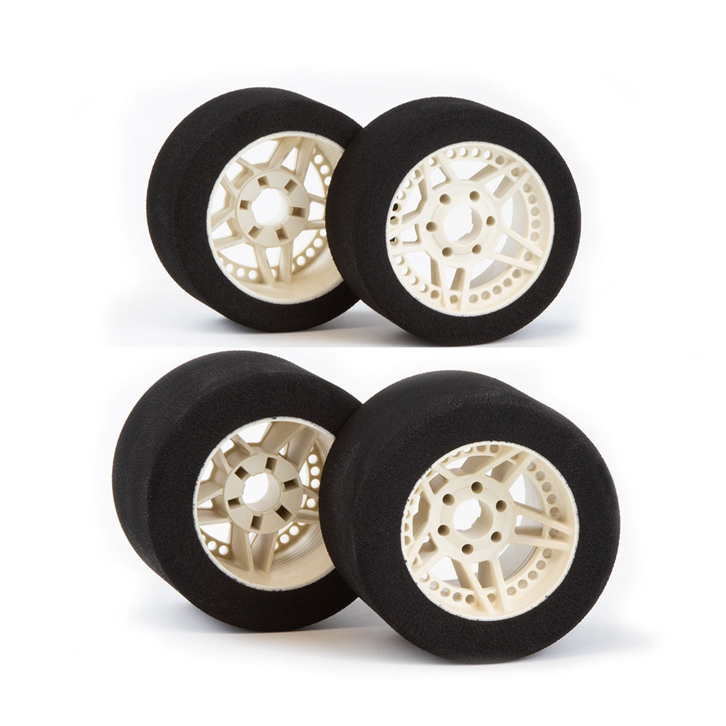 Matrix 10 Set Front/Rear 1/8 On/Road Tires on Rims "NEW FIVE" PRECISION ...