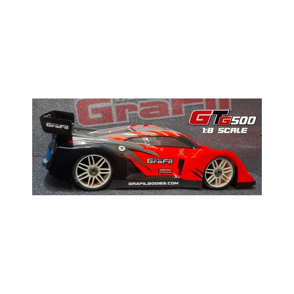 Grafil Bodies Nissan GT G500 1/8 GT Body With Decals