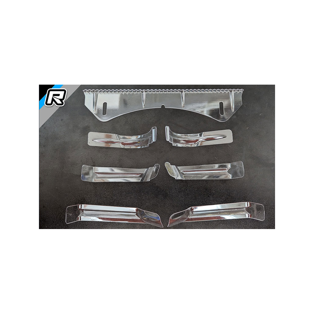 PIP AERO Turbo2 Set 1/8 Body Stiffeners + Wing