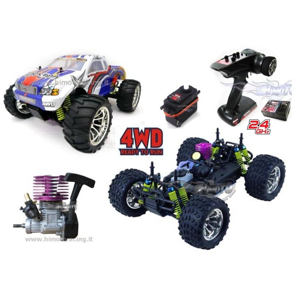 Rc Car Himoto Eldorada PRO Monster Truck 1/10 RTR Off/Road