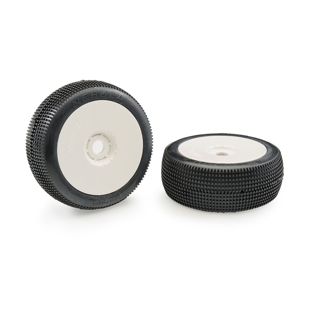 Matrix Tires NEBULA Super Soft Pre-Glued 1/8 Buggy Tyres