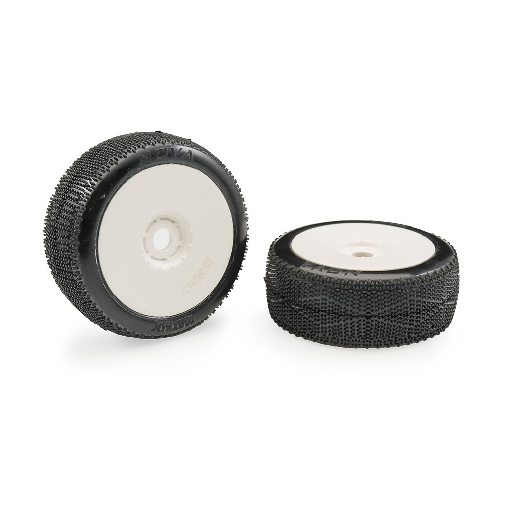 Matrix Tires NOVA Super Soft Pre-Glued 1/8 Buggy Tyres